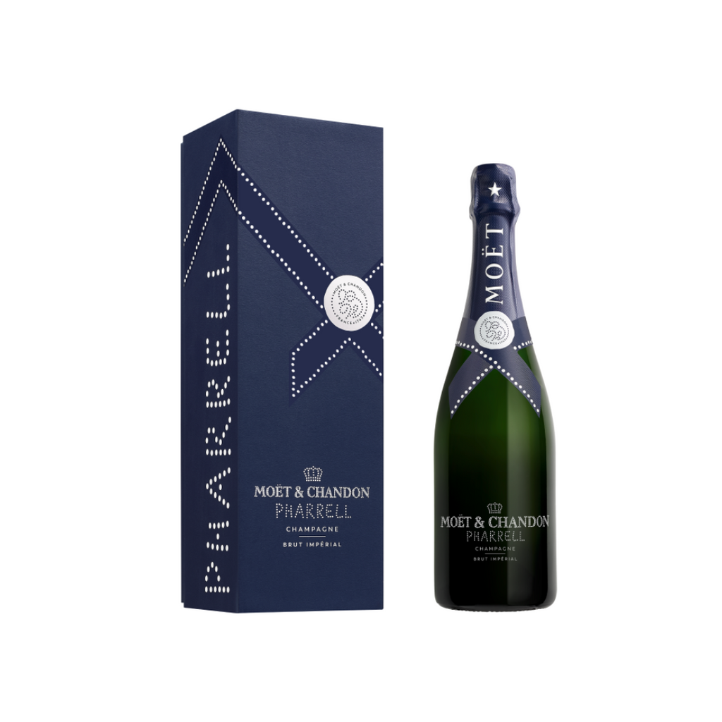 Moët & Chandon x Pharrell Williams Edición Limitada Blue Gift